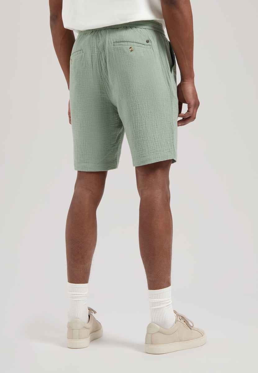 Logan Double Weave Short: Lily Pad – Cutler & Co