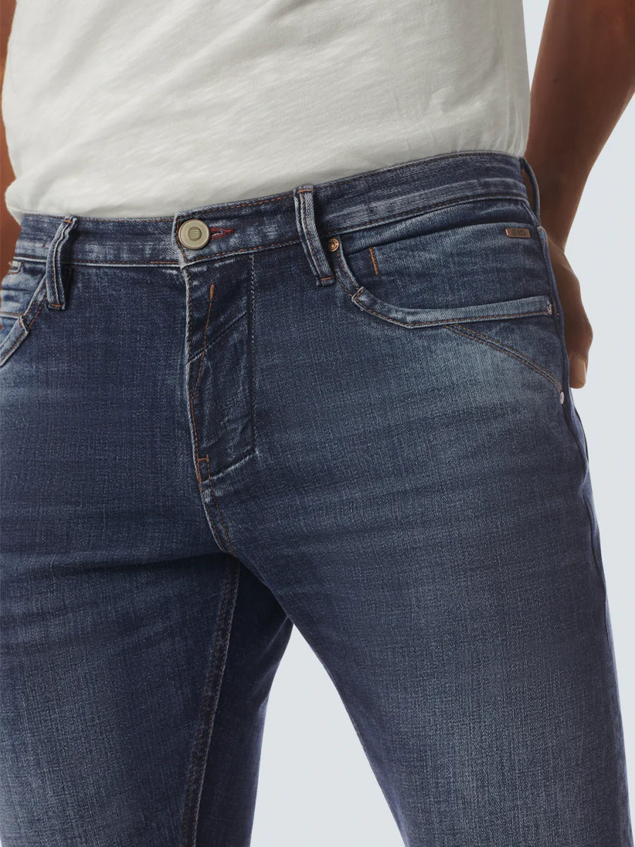N715 Straight Jean: Stone Used Denim – Cutler & Co